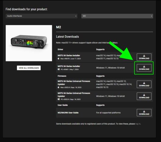MOTU M2 / M4の使い方 ドライバインストール編(初心者向け)