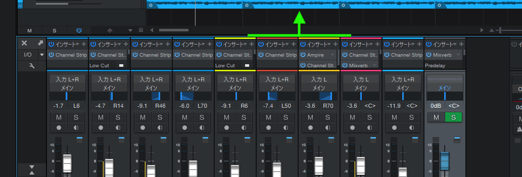 Studio One の使い方（初心者向け）Part15 ミキシングその4 センドリターン